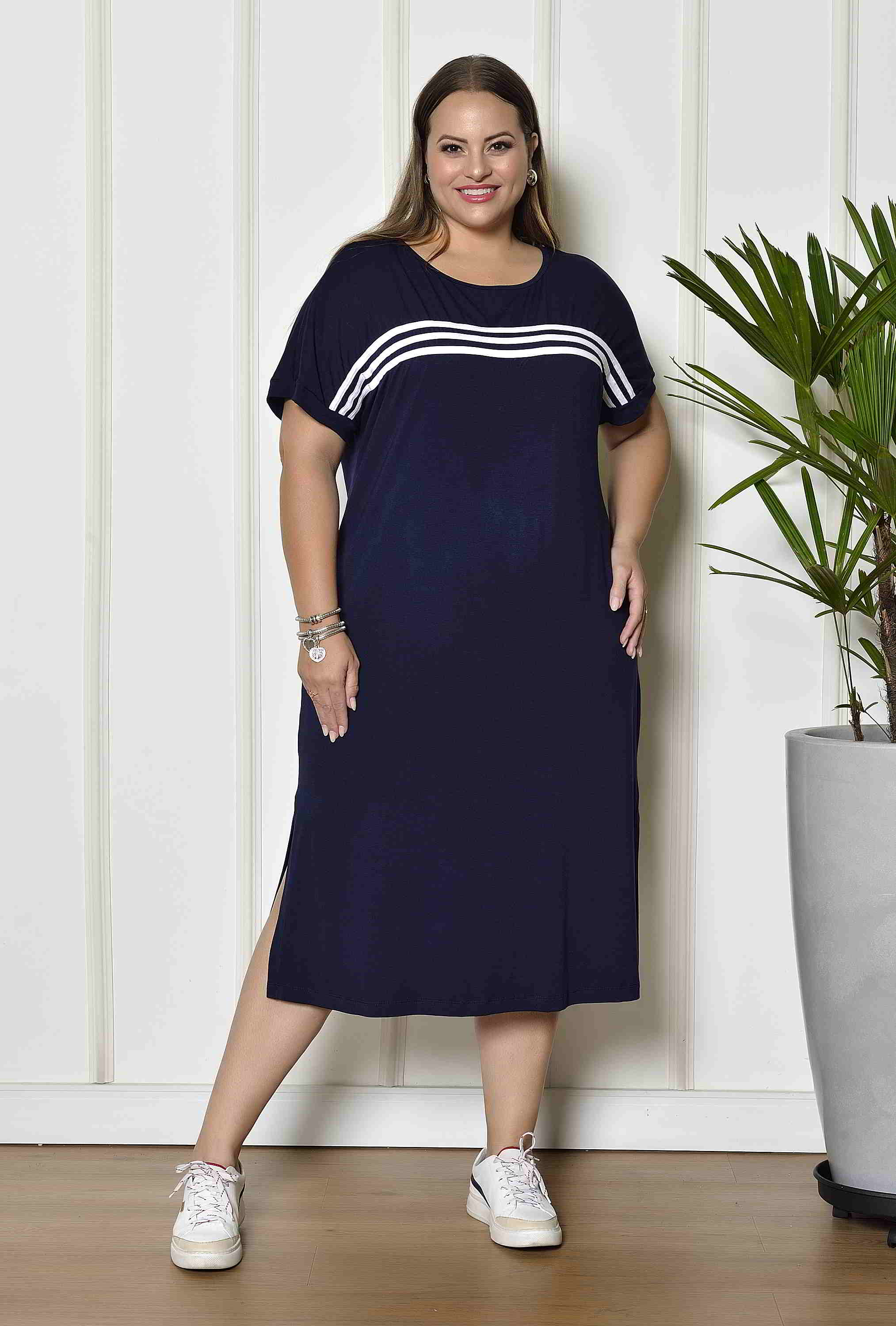 Vestido Plus Size Aline - SportCore: tendência da estação | Mania Brasil