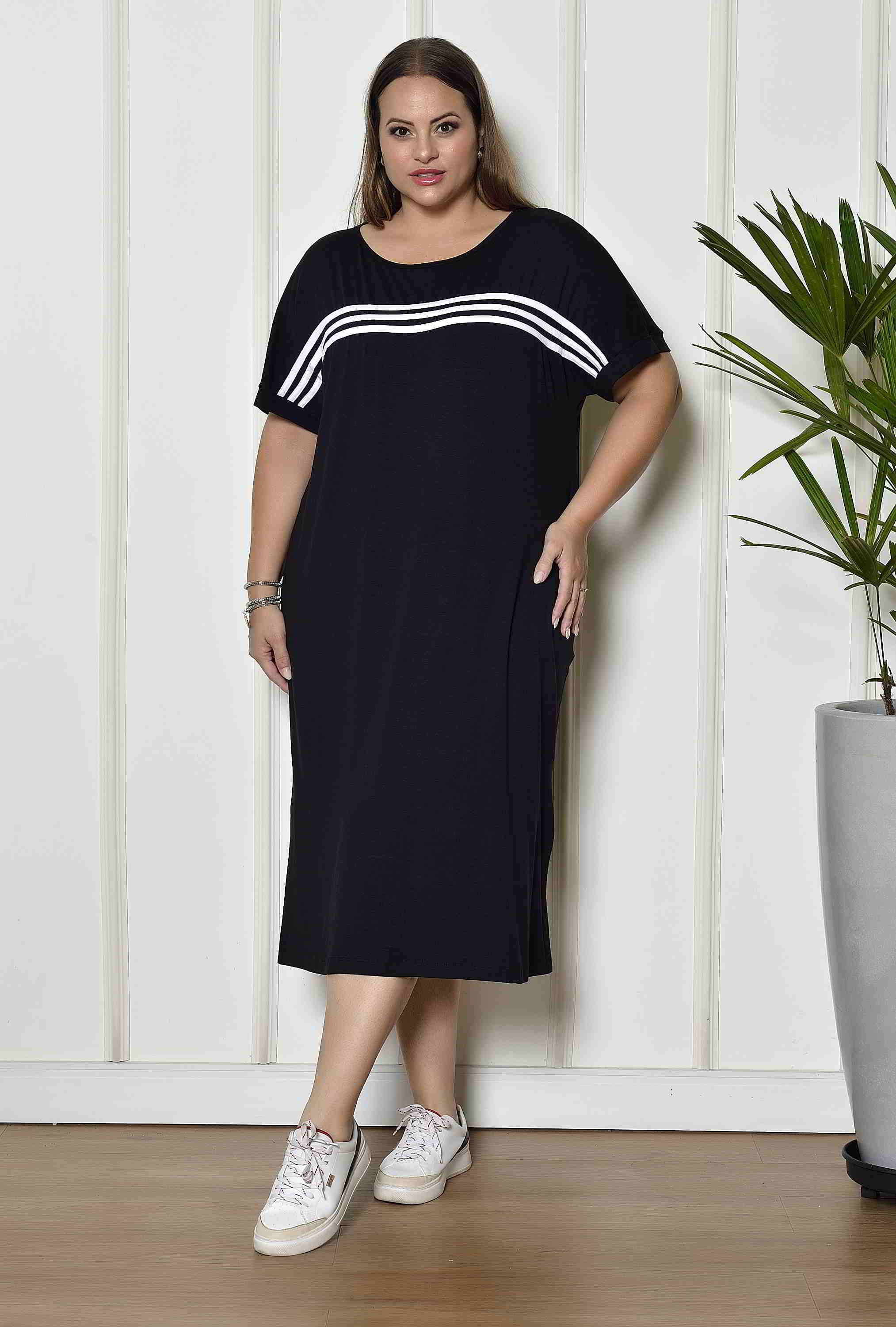 Vestido Plus Size Aline - SportCore: tendência da estação | Mania Brasil